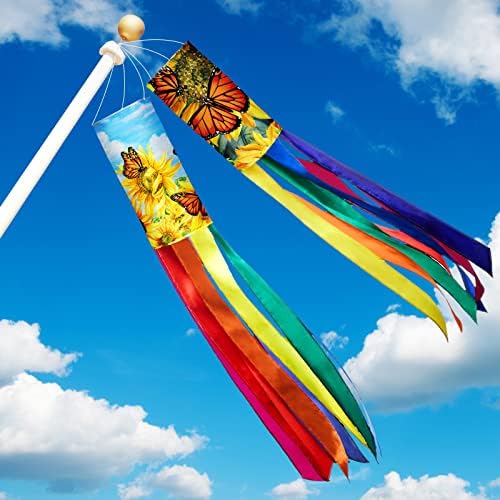 Amazon.com : In the Breeze Rainbow Twistair Windsock, 40-Inch : Wind ...