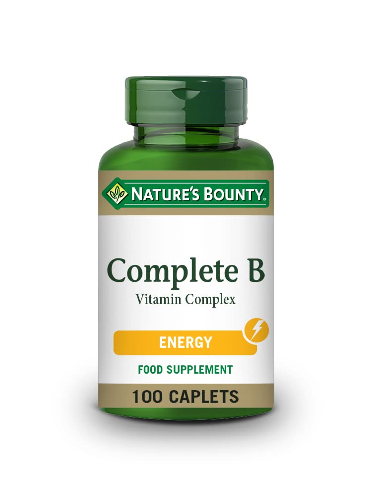 Nature's Bounty Nat Bounty B-Complex Complejo de Vitamina B, Estandar ...