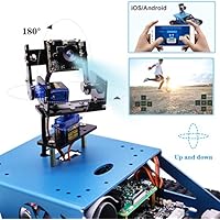 Amazon.com: Yahboom Raspberry Pi Robotic with Camera Programmable AI ...