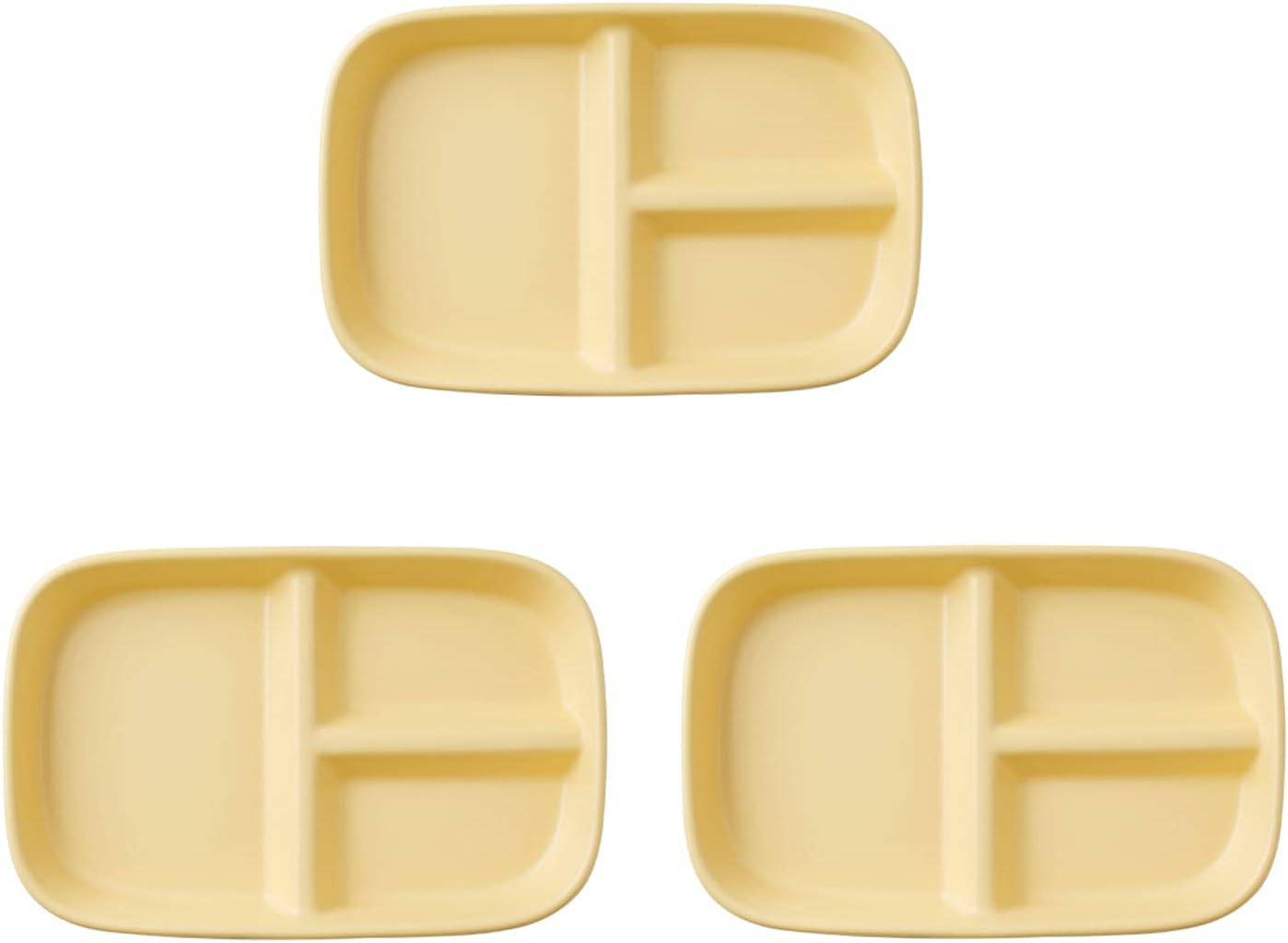 Amazon.com | MATAN Divided Plate Fondue PlatesUpdated Portion Control ...