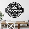 Custom Pizzeria Sign LED Light, Pizza Neon Sign, Kitchen Decor ...