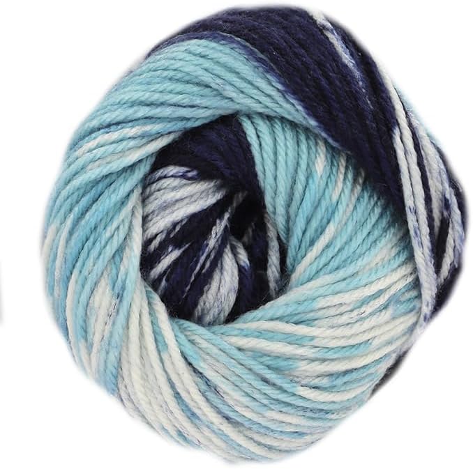 King Cole Fjord DK Knitting Wool Acrylic Self Pattern Fairisle Yarn 1 x ...