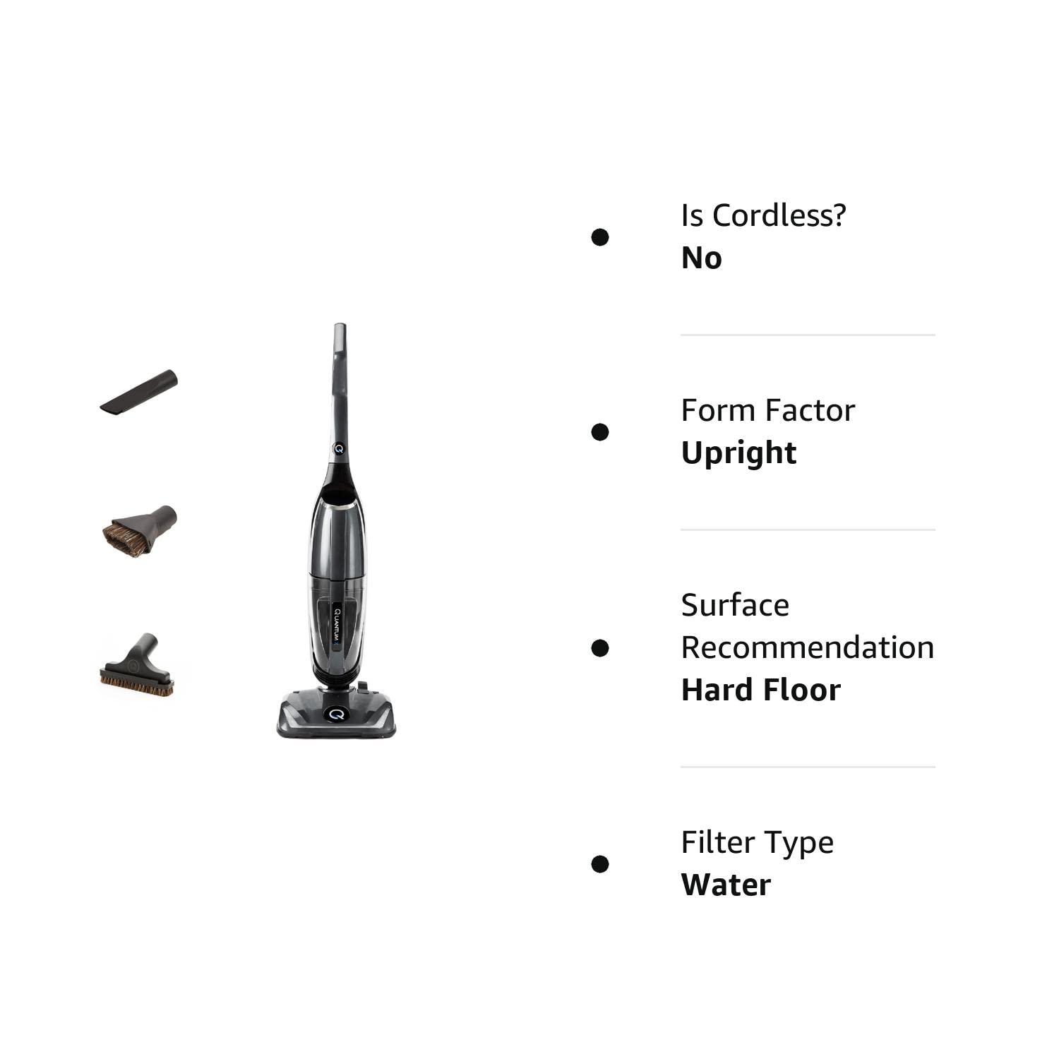 Quantum X Upright Water Filter Vacuum — The Best Bagless Household Vac ...