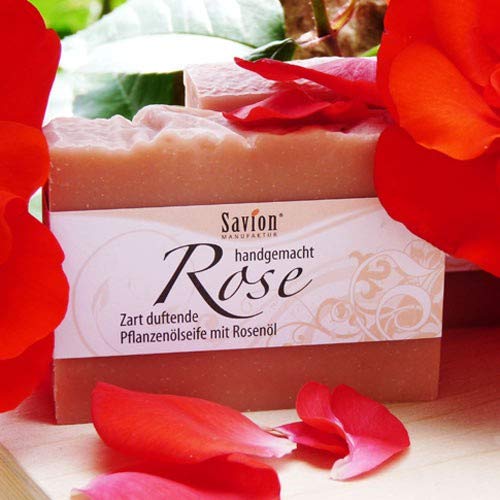 Savion Körperseife Rose 80g : Amazon.de: Kosmetik, Parfüms & Hautpflege