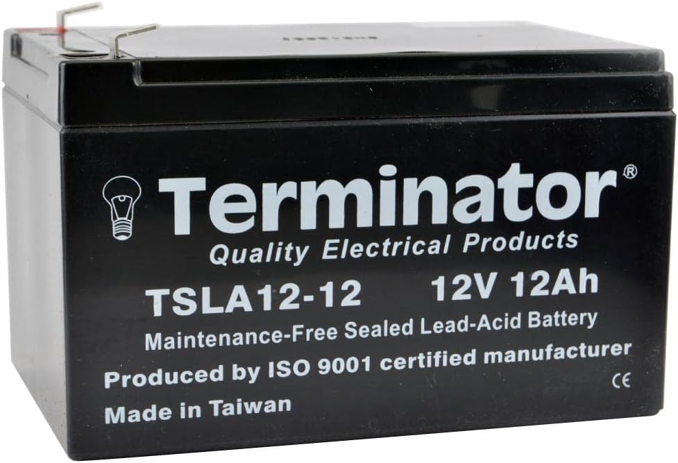 Terminator Rechargeable Sealed Lead Acid Batteries - Tsla 7-12v ...