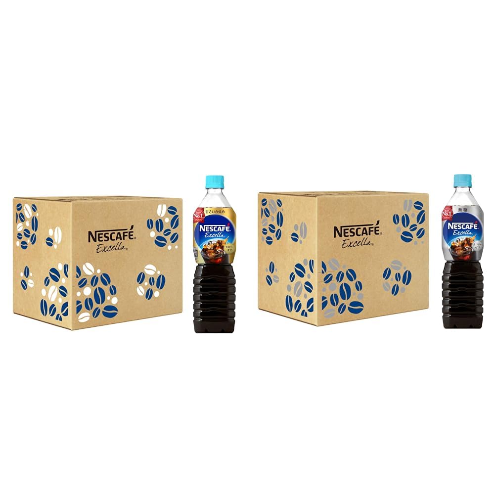 Amazon | 【セット買い】【Amazon.co.jp限定】ネスカフェ エクセラ ボトルコーヒー 甘さひかえめ 900ml ×12本【アイスコーヒー】【コーヒー ペットボトル ...