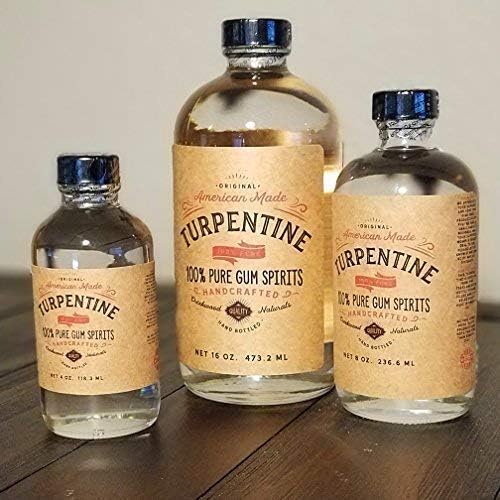 16 Oz 100% Pure Gum Spirits of Turpentine – Yaxa Colombia