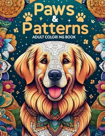 Amazon.com: Paws & Patterns: Mandalas with Dog Breeds for Relaxation ...