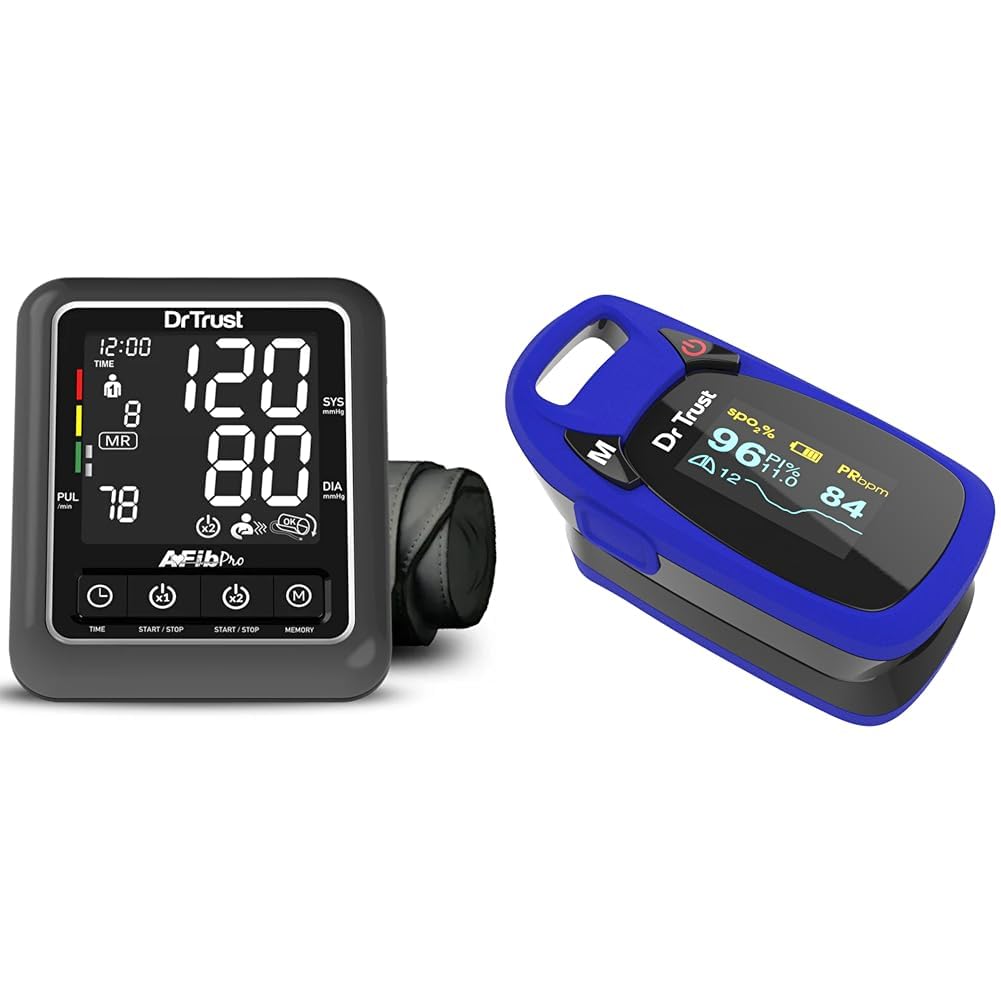 Dr Trust Atrial Fibrillation Automatic Dual Talking Digital BP Monitor ...