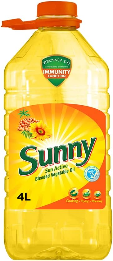 Sunny Sunny, Sun Active, Blended Vegetable Oil, 4L : Amazon.ae: Grocery