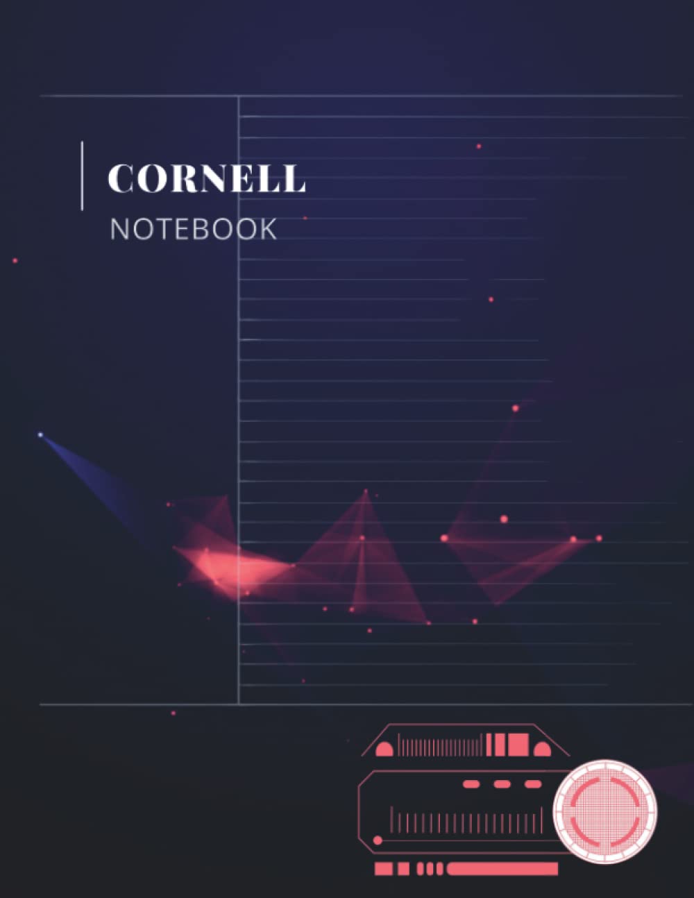 Cornell Notebook: Black Notebook for Cornell Method of Taking Notes ...