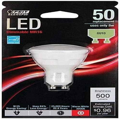 Feit Electric BPR16DM/927CA/4, 40W EQ DM R16 LED Light Bulbs, 4 Bulbs ...