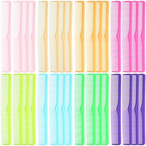 Amazon.com : 32 Pcs 7.3 Inch Hair Cutting Comb Carbon Fiber Hair ...