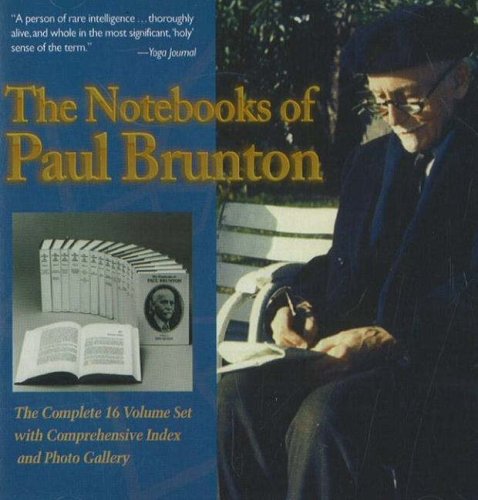 The Notebooks of Paul Brunton (CD-Rom): v. 1-16: Paul Brunton ...