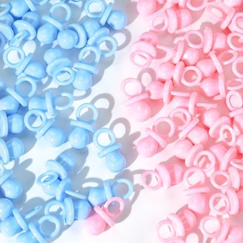 Amazon.com : 200 Pieces Mini Acrylic Pacifier for Decorations, Pink ...
