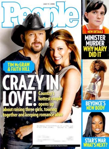 People Magazine - July 17, 2006 - Tim McGraw and Faith Hill Cover ...