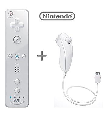 Amazon.com: Official Nintendo Wii/Wii U Remote Plus Controller and ...