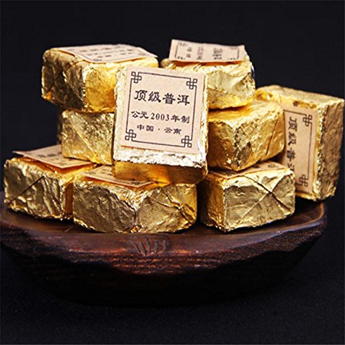 Amazon.com : Puer tea 100g health care pu er tea pu erh compressed pu ...