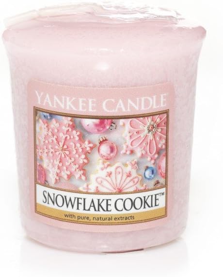 Yankee Candle Sampler Votive Candle, Snowflake Cookie : Amazon.co.uk ...