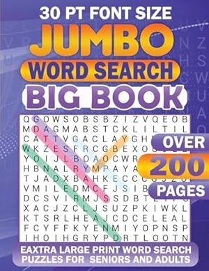Extra Large Print Word Search: Easy Word Find Book For Seniors & Adults ...