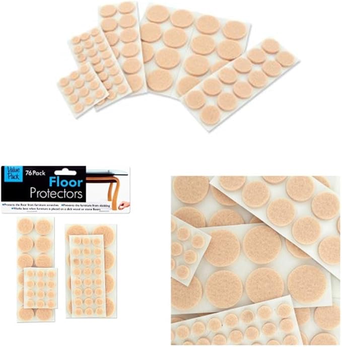 Amazon.com: 76 pack floor protector pads : Tools & Home Improvement