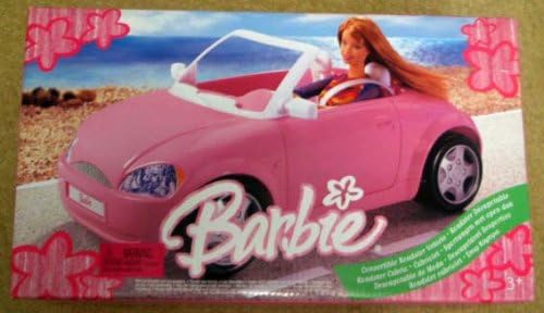 Amazon.com: Barbie Convertible Roadster Vehicle : Toys & Games