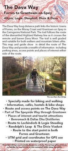 The Dava Way Map and Guide: Walking and Cycling Map of the Dava Way ...