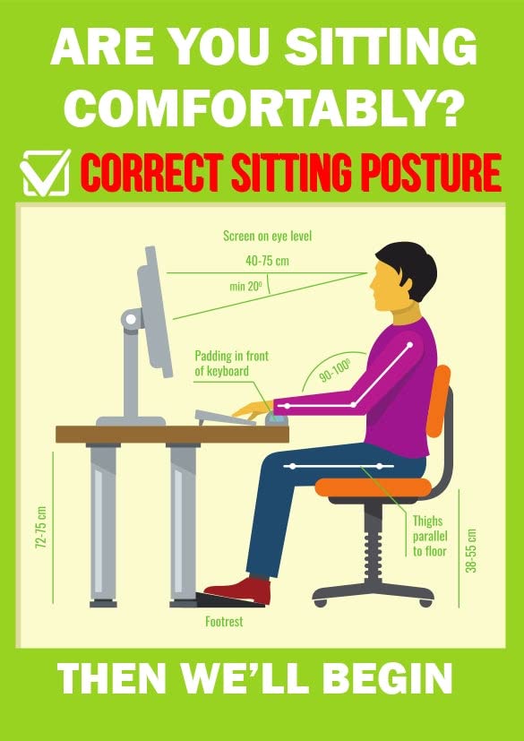 are You Sitting Comfortably? Correct Sitting Posture - Then We'll Begin ...