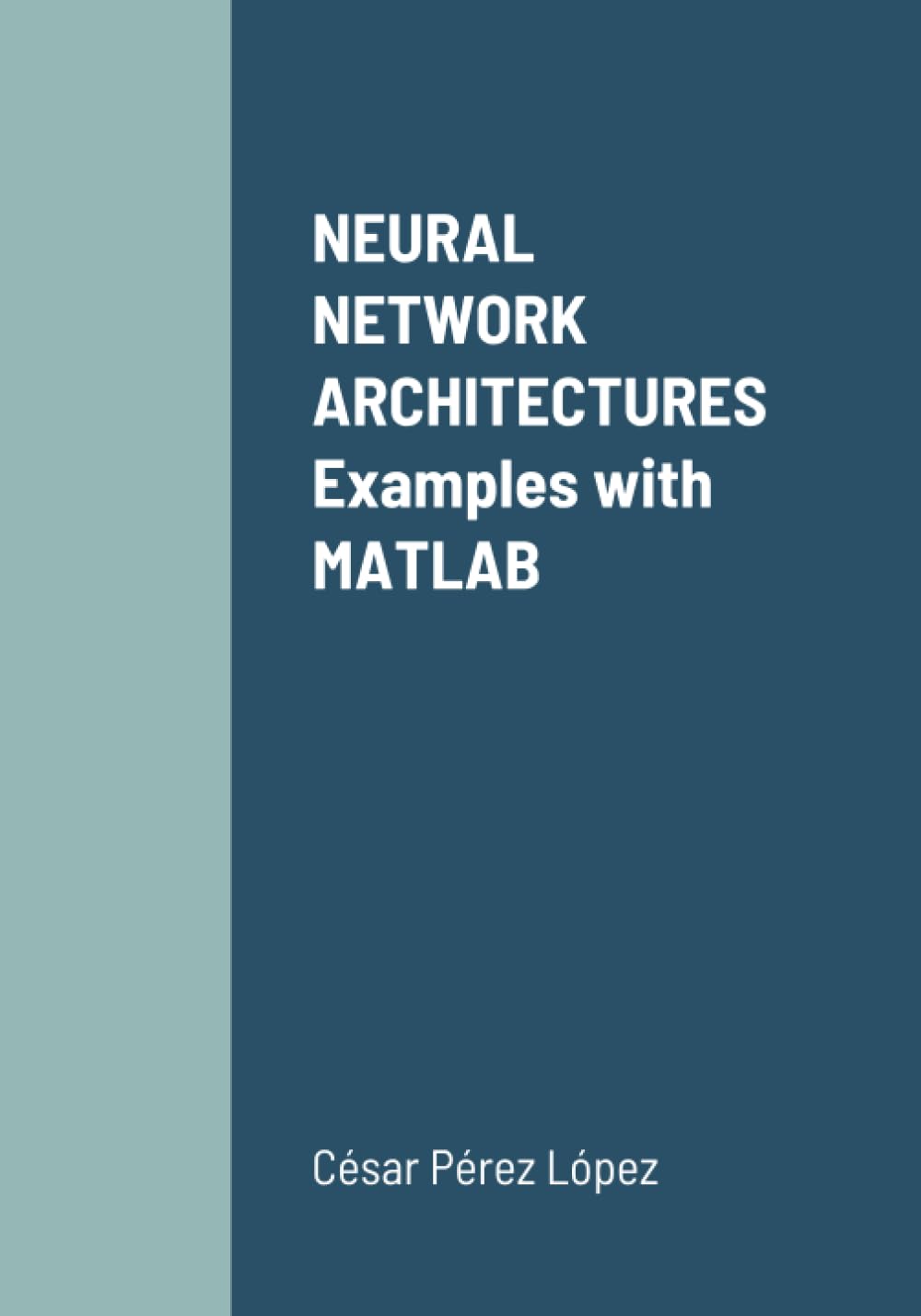 NEURAL NETWORK ARCHITECTURES Examples with MATLAB: Perez: 9781446781142 ...