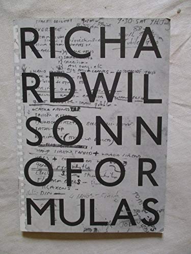 Richard Wilson: No Formulas: Richard Wilson: 9781906203726: Amazon.com ...