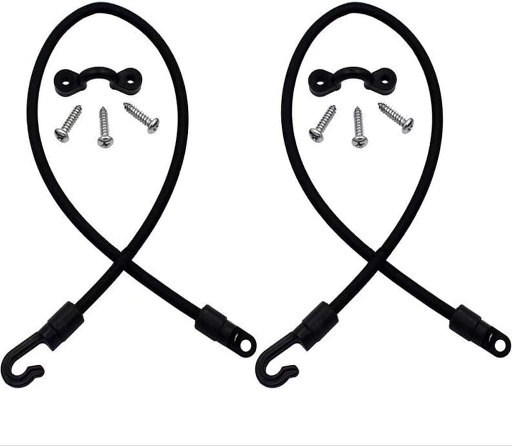 Amazon.com: RANDDER Rod Tamer Deck Mount Rod Straps 2 Pack, 6mm Kayak ...