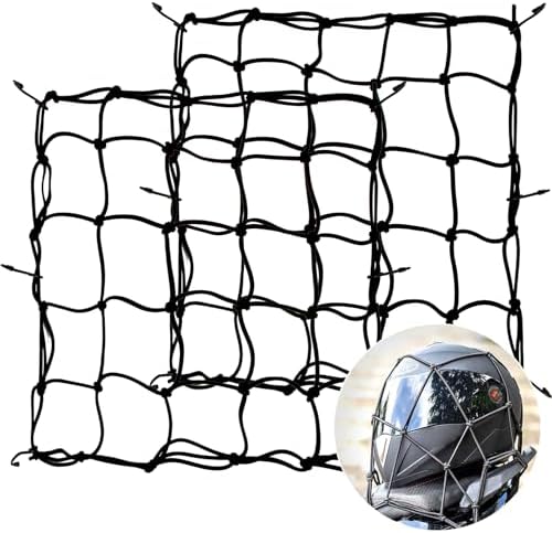 Amazon.com: Bike Cargo Net with Hooks 3 Layers - Bungee Net for ...