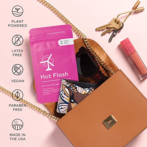 The Good Patch Pflanzenbetriebene Menopausenunterstützung – nachhaltige Freisetzung Hot Flash ...