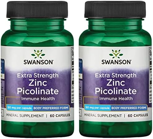Amazon.com: Swanson Premium Brand Extra Strength Zinc Picolinate - Body ...
