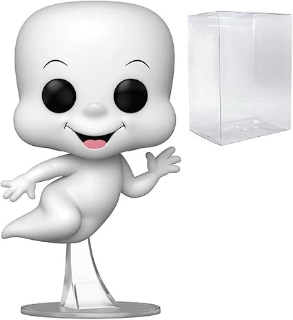 Amazon.com: Funko Pop! Animation: Casper - Casper Vinyl Figure (Bundled ...