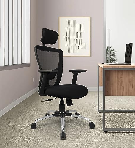 Vergo Active Ergonomic High Back Mesh Office Chair | Headrest, Lumbar ...