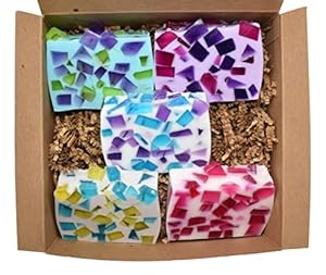 Amazon.com : Creative Bar Soaps Women's Cube Soap Gift Set (Sea Salt ...