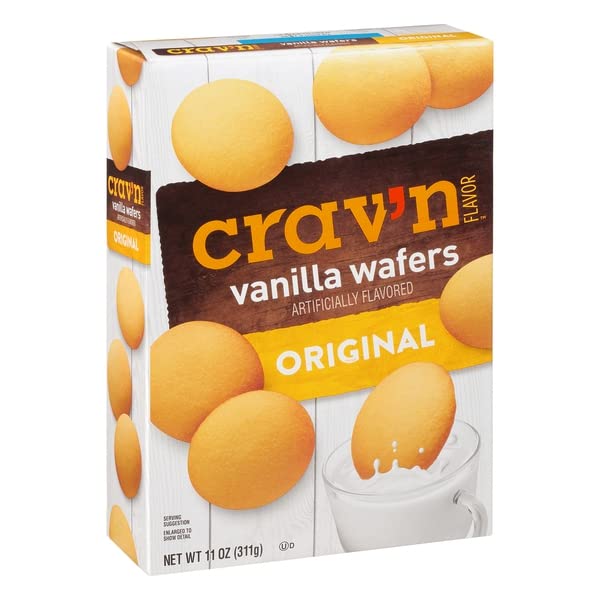 Amazon.com: Crav'n Flavor, Vanilla Wafers Original, 11 Ounce : Grocery ...