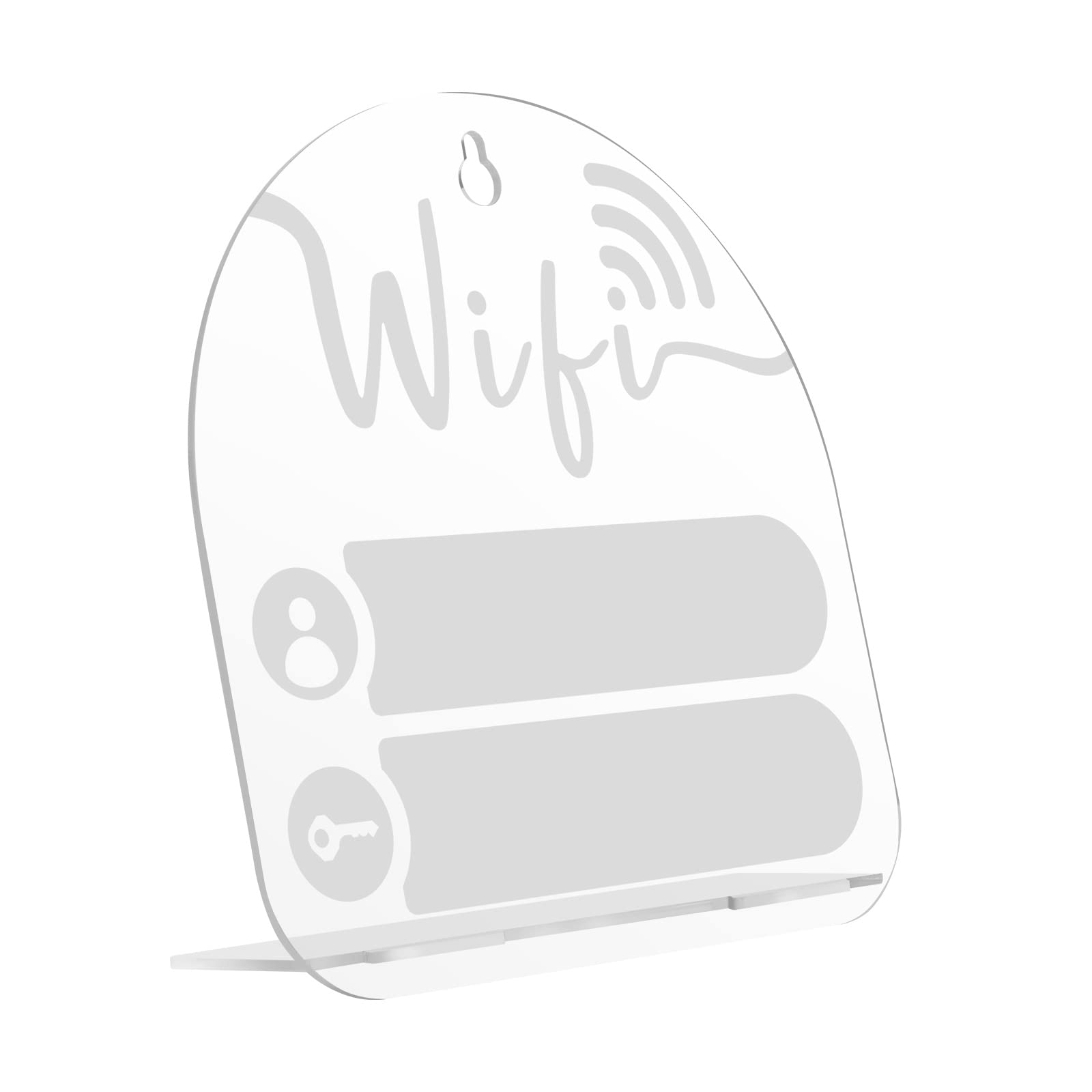 Amazon.com: Large WiFi Password Sign Acrylic WiFi Sign Stand Board WiFi ...