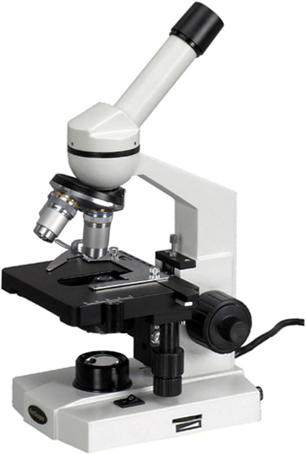 Amazon.com: AmScope B100B-MS Compound Binocular Microscope, 40X-2000X ...