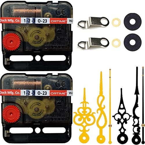 Buy YONOTA® Combo of 2 Ajanta Mfg. Plastic Silent and Ticking Wall ...