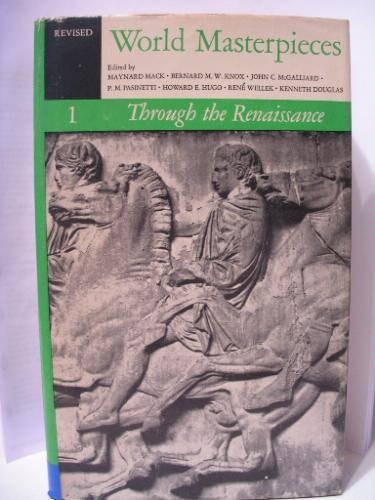 Amazon.com: World Masterpieces Volume 1: MACK, Maynard, General Editor ...