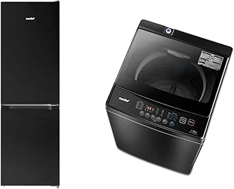 Amazon | 【家電セット 2点】 コンフィー(COMFEE') 冷蔵庫174L黒+洗濯機5.5kg黒 一人暮らし 新生活家電セット | COMFEE' | 洗濯機 通販