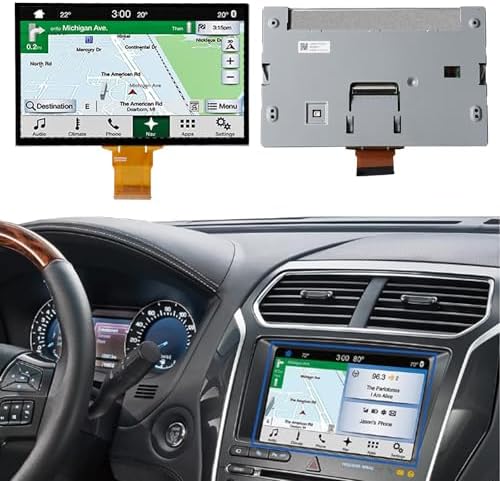 Amazon.com: VORGENS 8" LCD Touch Screen for Ford Edge/Escape/Expedition ...