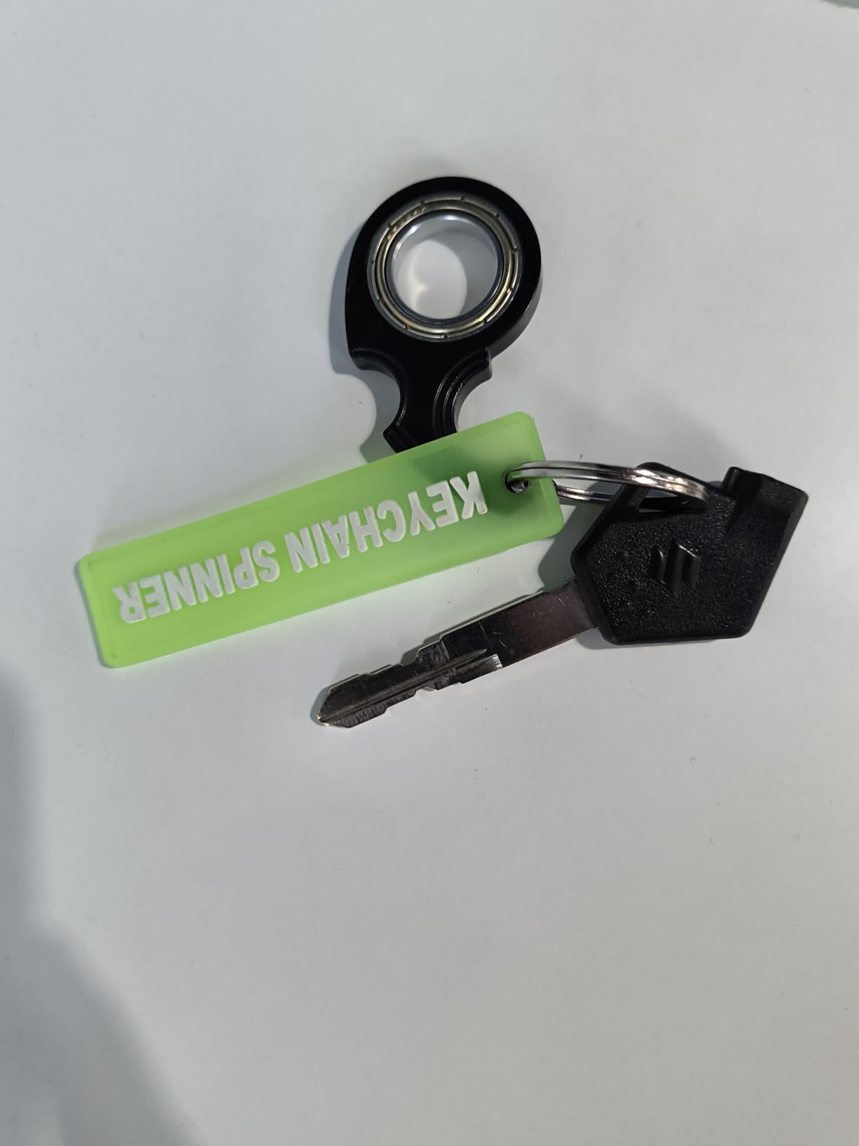 TecoKart Spinner Keychain for Men, Ninja Spinning Keychain with ...