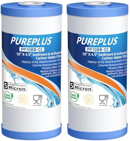 Amazon.com: 4-Pack Replacement GE GXWH04F Activated Carbon Block Filter ...