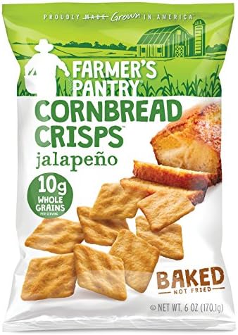 Amazon.com: Farmer's Pantry Original Cornbread Crisps, Original, 2 ...