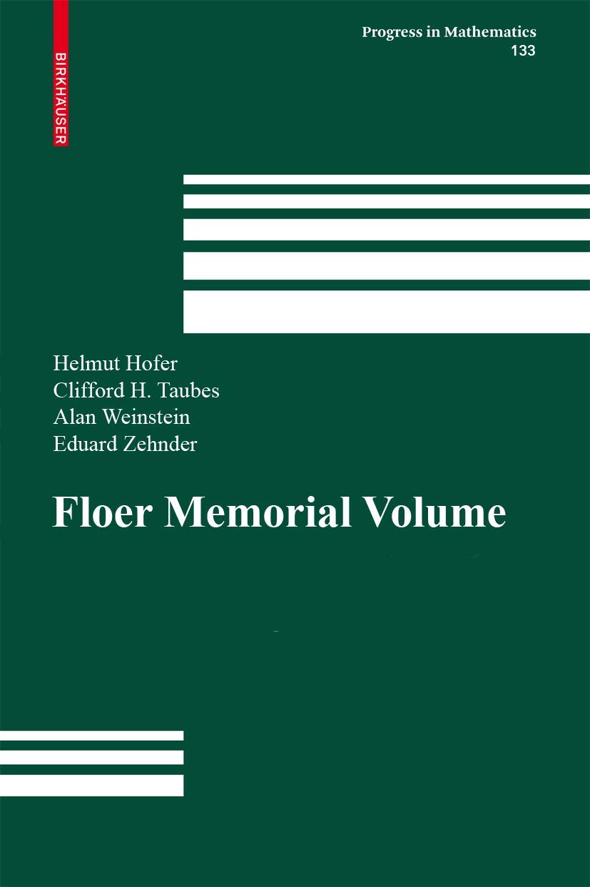The Floer Memorial Volume (Progress in Mathematics, 133): Hofer, Helmut ...