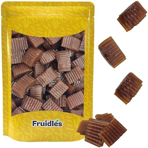 Amazon.com : Fruidles Caramel Soft Licorice Candy Tire Tracks Bites for ...