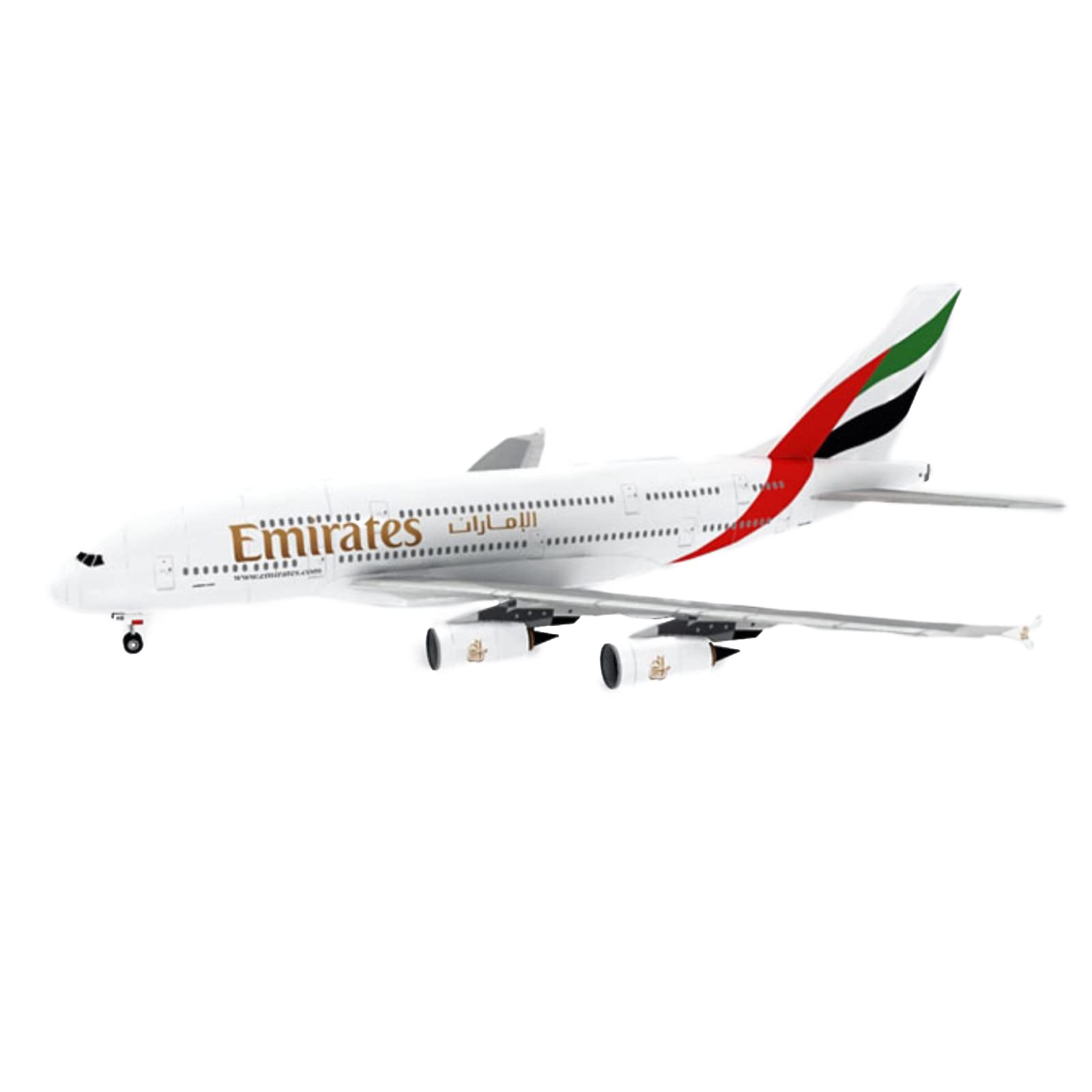Buy XIYUESHAN 1/300 Scale A380 Emirates Airlines Model Paper Fighter ...